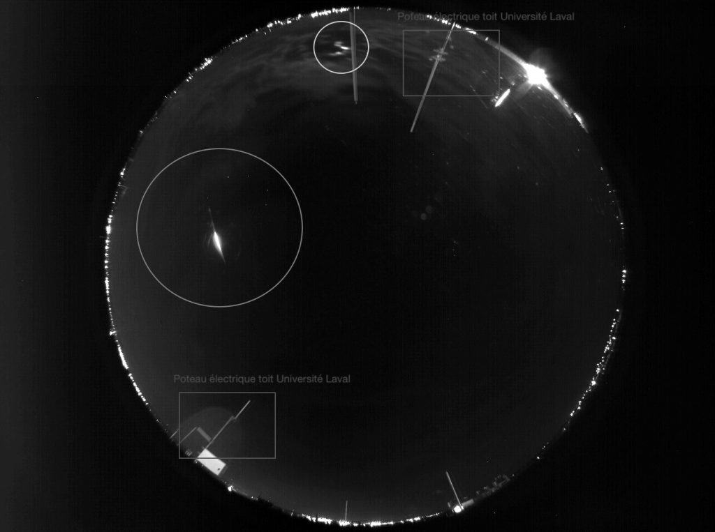 Un météore illumine le ciel du Québec - Québec Science